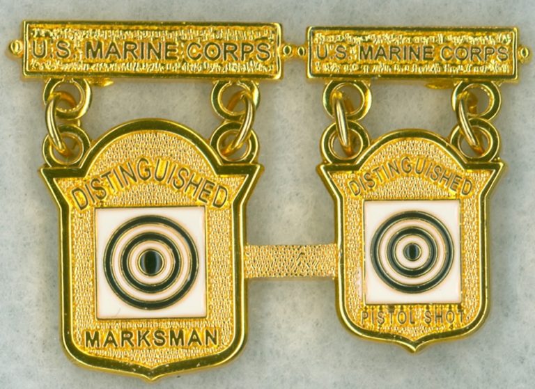 USMC Distinguished Pins - 1776 Sporting Goods